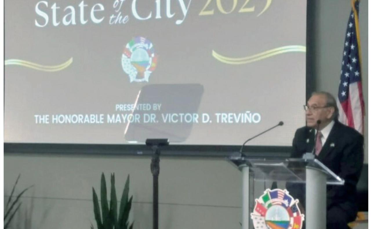 Dr. Treviño informa sobre el estado en que se encuentra Laredo